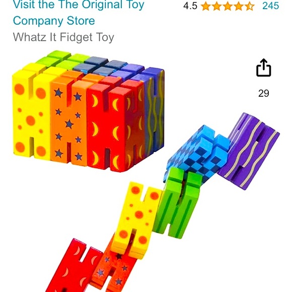 the original toy company | Toys | Whats It Fidget Toy | Poshmark